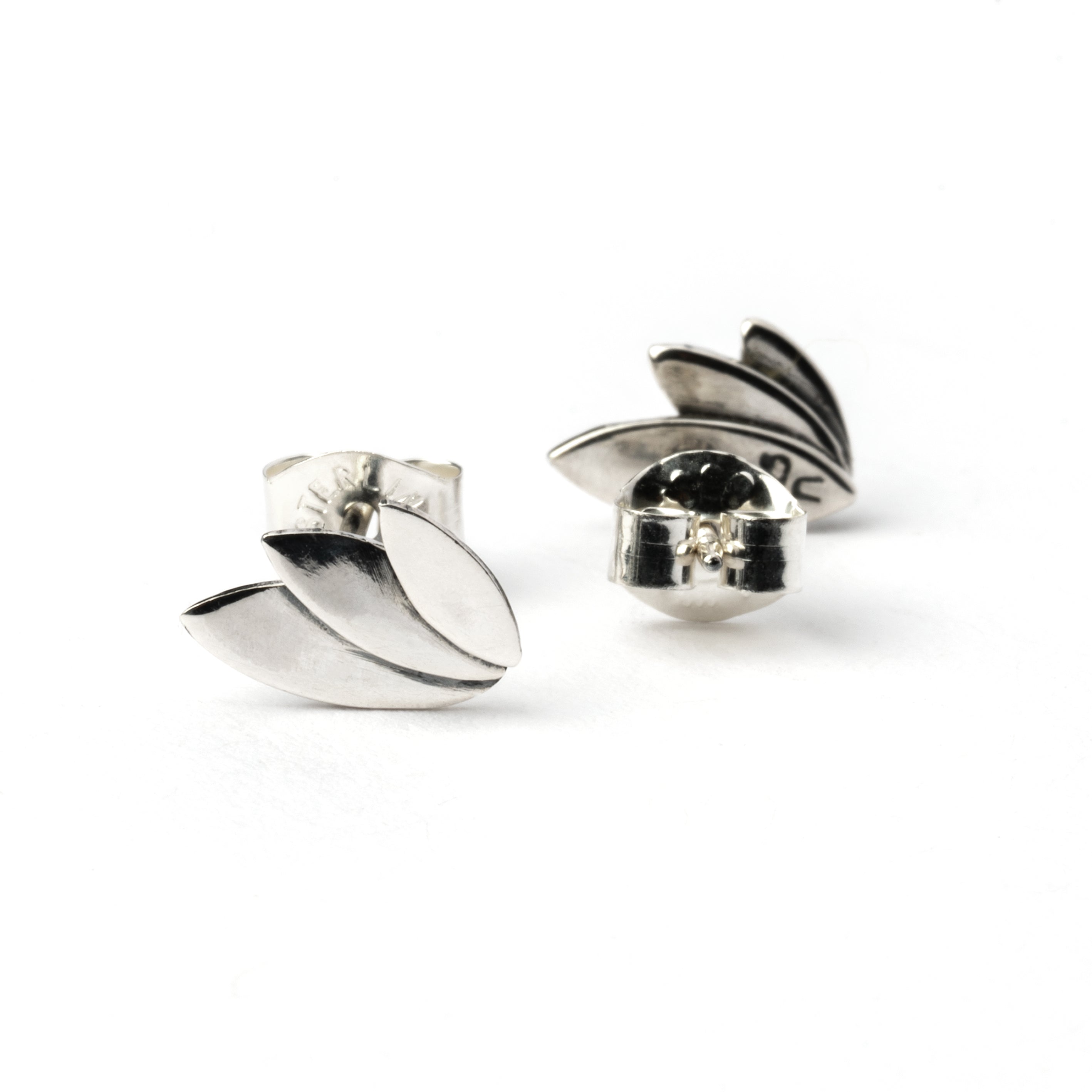 Silver Flow Studs – Tribu