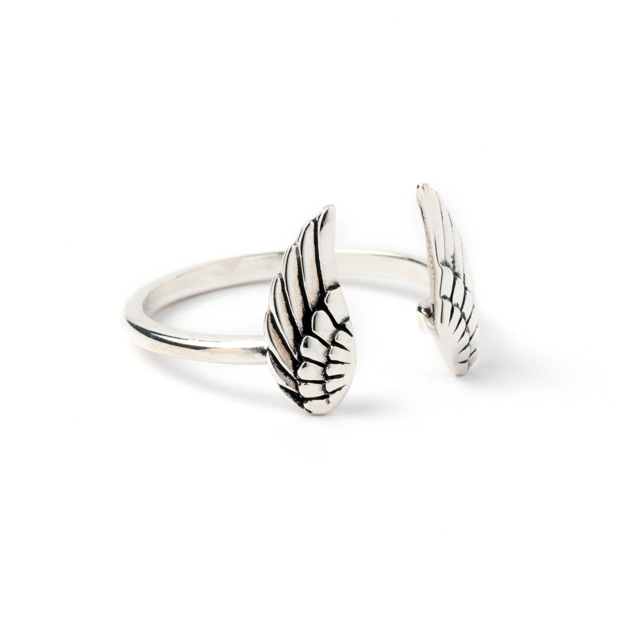 Open Wings Silver Ring - Tribu