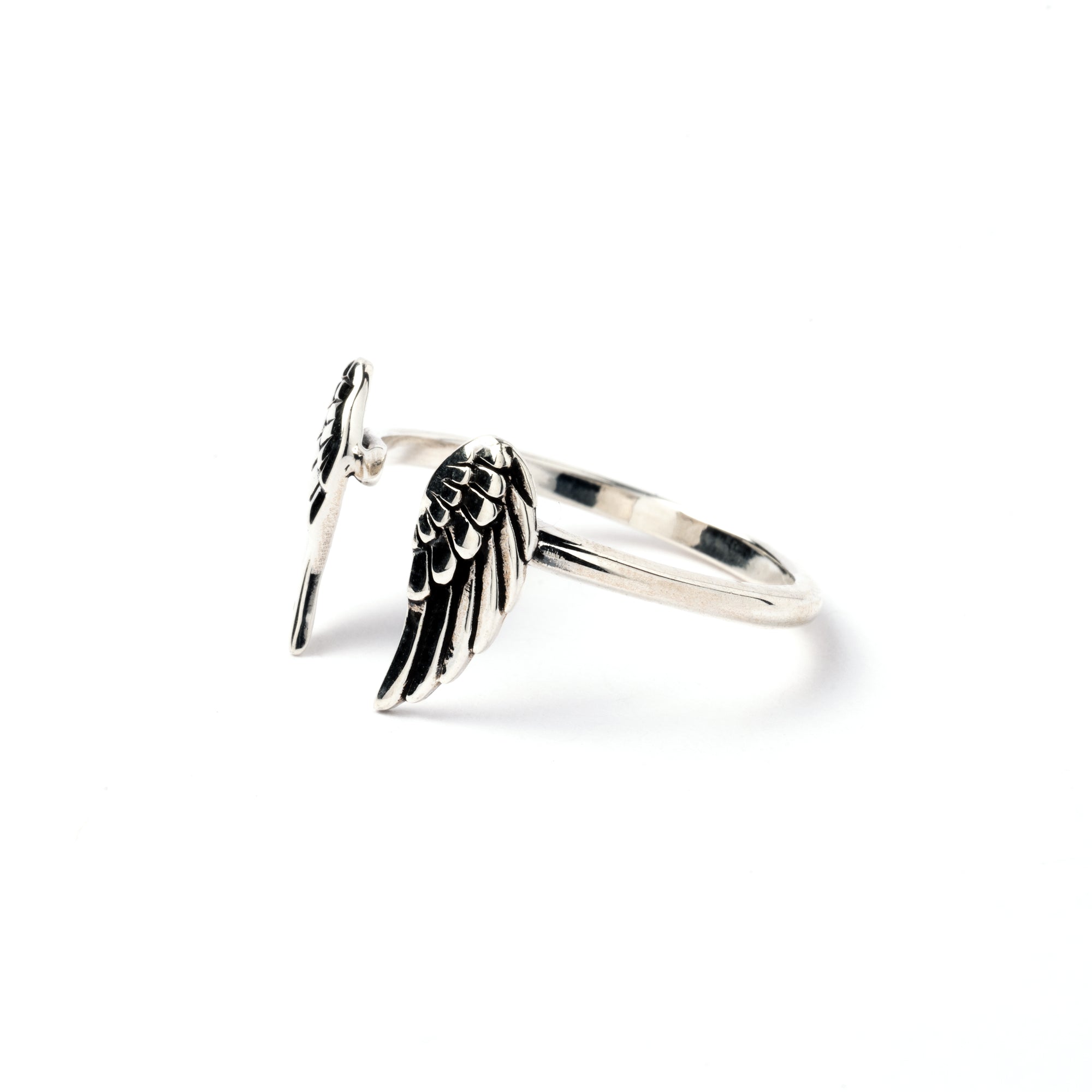 Open Wings Silver Ring - Tribu