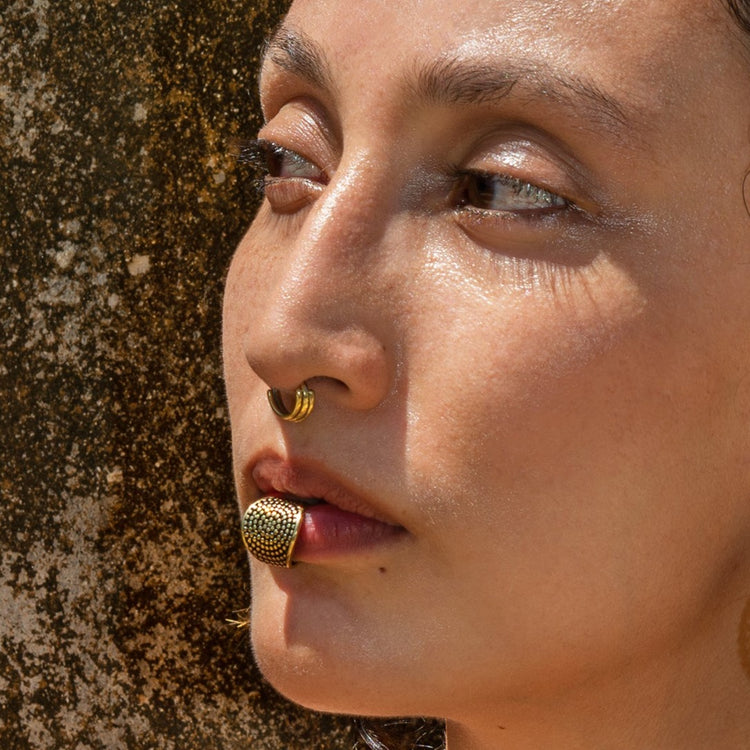 Aka Trio Septum | Body Piercing Jewellery - Tribu
